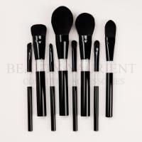 China 8pcs High End Makeup Brush Set 18.5cm Aluminum Tube Acrylic Handle for sale