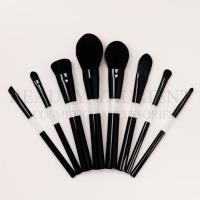 China 8pcs High End Makeup Brush Set 18.5cm Aluminum Tube Acrylic Handle for sale