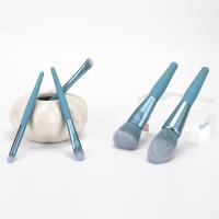 China Matte PBT Hair 5pcs Makeup Brush Set Mini Travel Makeup Brush Set for sale