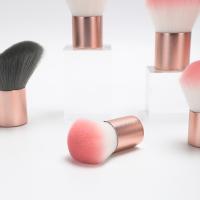 China Mineral Stippling PBT Hair Cream  Kabuki Makeup Brush 30mm Diameter for sale