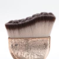 China Beauty Yaurient Face Foundation Brush Bb Cream Brush With Wave Massage Hair Shape for sale