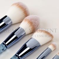 China Silkscreen Logo  8pcs  Private Label Make Up Brushes Set For Beginners for sale