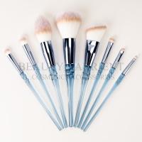 China Silkscreen Logo  8pcs  Private Label Make Up Brushes Set For Beginners for sale