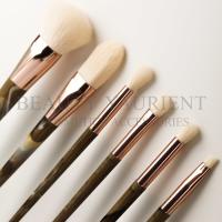 China Customized Ferrule High End Makeup Brush 6pieces Assorted Hair Shape for sale