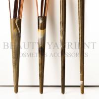 China Customized Ferrule High End Makeup Brush 6pieces Assorted Hair Shape for sale