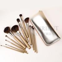 China 12piece Synthetic Makeup Brush Set Beginner Makeup Brush Kit Skin Friendly for sale