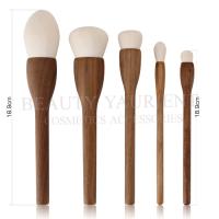China 5piece Antibacterial Makeup Brushes Makeup Blending Brush Set Customizable for sale