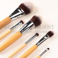 China Professional PBT Hair Face Makeup Brush Set 6pcs Customized Bristle for sale
