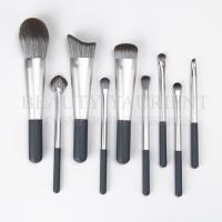 China Luxury Matte Surface 9pcs High End Makeup Brush Kit Private Label Eco Friendly for sale