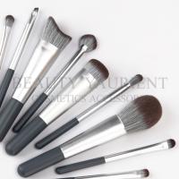 China Luxury Matte Surface 9pcs High End Makeup Brush Kit Private Label Eco Friendly for sale
