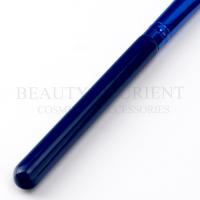 China 2tones Synthetic Hair Single Eyeshadow Makeup Brush Long Lasting 17.3cm for sale