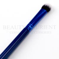 China 2tones Synthetic Hair Single Eyeshadow Makeup Brush Long Lasting 17.3cm for sale
