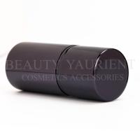 China 110mm Mini Retractable Powder Brush Aluminum Tube Portable Makeup Brush for sale