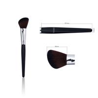 China PBT Hair High End Makeup Brush Cosmetics Powder Brush Set Aluminum Ferrule for sale