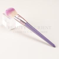 China ISO9001 ISO14000 Single Blush Blending Brush Wooden Cosmetic Brush Tools for sale