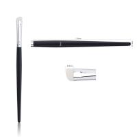 China Matte Black Wooden Handle Eyeshadow Makeup Brush Set  150-180mm for sale
