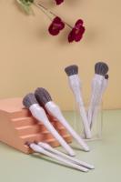 China 7pcs Tulip Shaped Face Makeup Brush Set With ECO PLA Handle Beauty Tools for sale