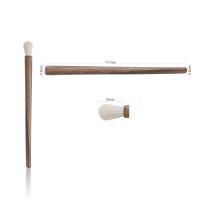 China Soft Bristles 4PCS Wood Handle Makeup Brush Set Environment Friendly for sale
