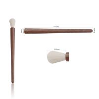 China Soft Bristles 4PCS Wood Handle Makeup Brush Set Environment Friendly for sale