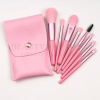 China Anti Bac 8 Piece Makeup Brush Set  PBT Hair Travel Makeup Brush Set for sale