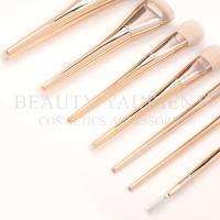 China Unique  Color Ladies Make Up Brushes PBT Hair  7pcs Brush Set Skin Friendly for sale