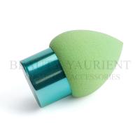 China Aluminium Handle Beauty Blender Sponge Dry And Wet Makeup Sponge for sale