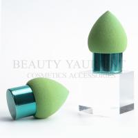 China Aluminium Handle Beauty Blender Sponge Dry And Wet Makeup Sponge for sale