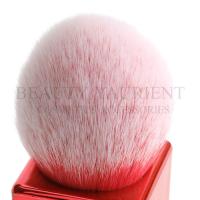 China SA8000  Red Square Handle Candy Shaped Kabuki Makeup Brush For Powder Foundation for sale