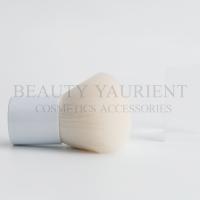 China Plastic Handle Private Logo Kabuki Makeup Brush For Loose Powder for sale