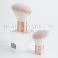 China ISO9001 Luxury Kabuki Powder Brush Flat Angled Kabuki Brush Customized for sale