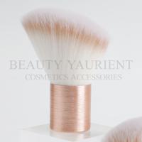 China ISO9001 Luxury Kabuki Powder Brush Flat Angled Kabuki Brush Customized for sale