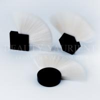 China Durable White  PBT Hair Compact Blusher Brush Cheek  Makeup Brush for sale