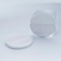 China Synthetic Bristles Flat Compact Makeup Brush Streak Free Finish for sale