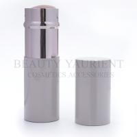 China ISO9001 Portable Travel Small Retractable Makeup Brush With Aluminium Tube for sale