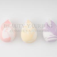 China ISO14000 Colorful PU Makeup Puff Sponge Egg Beauty Blender Customized Logo for sale