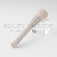 China Light Pink Gradient Milk Ferrule Single Makeup Brush For Pressed Powder for sale