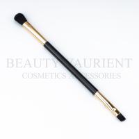 China ISO9001 Precision Double Ended Eyeshadow Brush Cream Shadow Brush for sale
