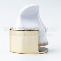 China ISO14000  Private Iron Style Flat Top Liquid Foundation Makeup Brush Patented for sale