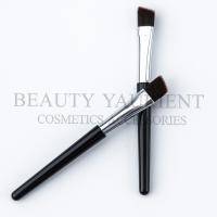 China Nylon Hair  6cm Short Eyebrow Brush Angled Eye Brush Eco Friendly for sale