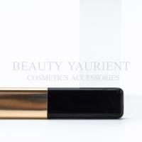 China Gold Aluminium Ferrule Eyeshadow Compact Makeup Brush 25g for sale