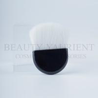 China Rounded Half Moon Makeup Brush 4.5mm To 40mm Diameter Cheek Contour Brush for sale