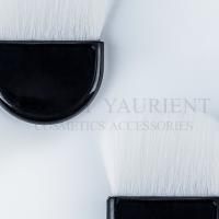 China Rounded Half Moon Makeup Brush 4.5mm To 40mm Diameter Cheek Contour Brush for sale