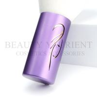 China SA8000 Single Side  Angled Contour Brush Synthetic Hair Long Kabuki Brush for sale