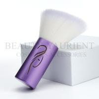 China SA8000 Single Side  Angled Contour Brush Synthetic Hair Long Kabuki Brush for sale