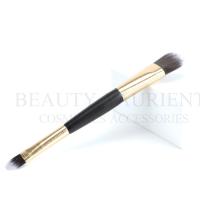 China ISO9001 ISO14000 Double Ended Makeup Brush Dual Ended Foundation And Concealer Brush for sale