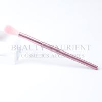 China Single Piece Pink Eye Makeup Blending Brush 15g Customized Ferrule for sale