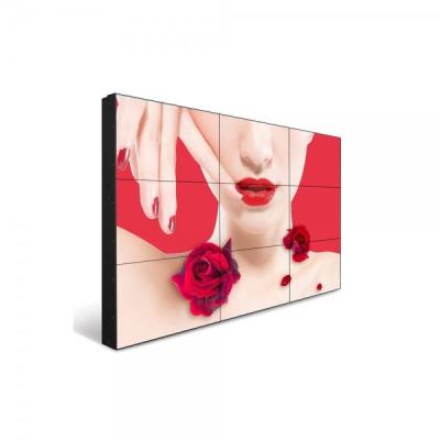 China 55 Inch Ultra Slim LCD Video Wall Display for Commercial Advertising 3.5mm Bezel for sale