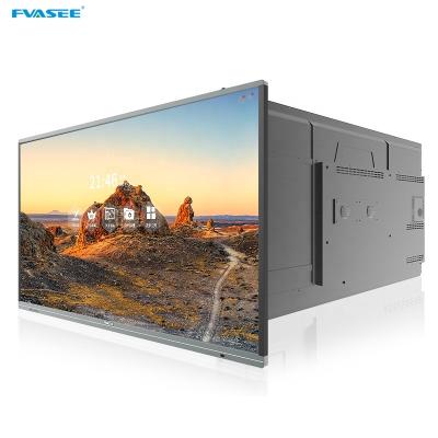 China Commercial Office FVASEE Business Live Video Smart Solution Interactive Digital Online Panel 75 Inch Screen for sale