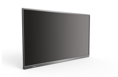 China Wall Mounted Smart Presentation 55 Inch 20 Point Infrared Touch Screen Flat Panel for sale