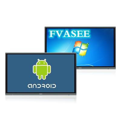 China FVASEE 65 Inch Interactive Smart Board 4K LED Touch Screen Panel for Education and Office for sale